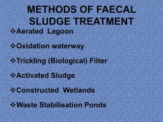 Waste Stabilisation pond design | PPTX