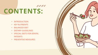 INTRODUCTION TO DIET AND NUTRITION....... | PPTX