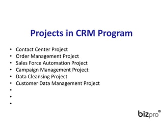 CRM Program Management | PDF | Business Administration | Business