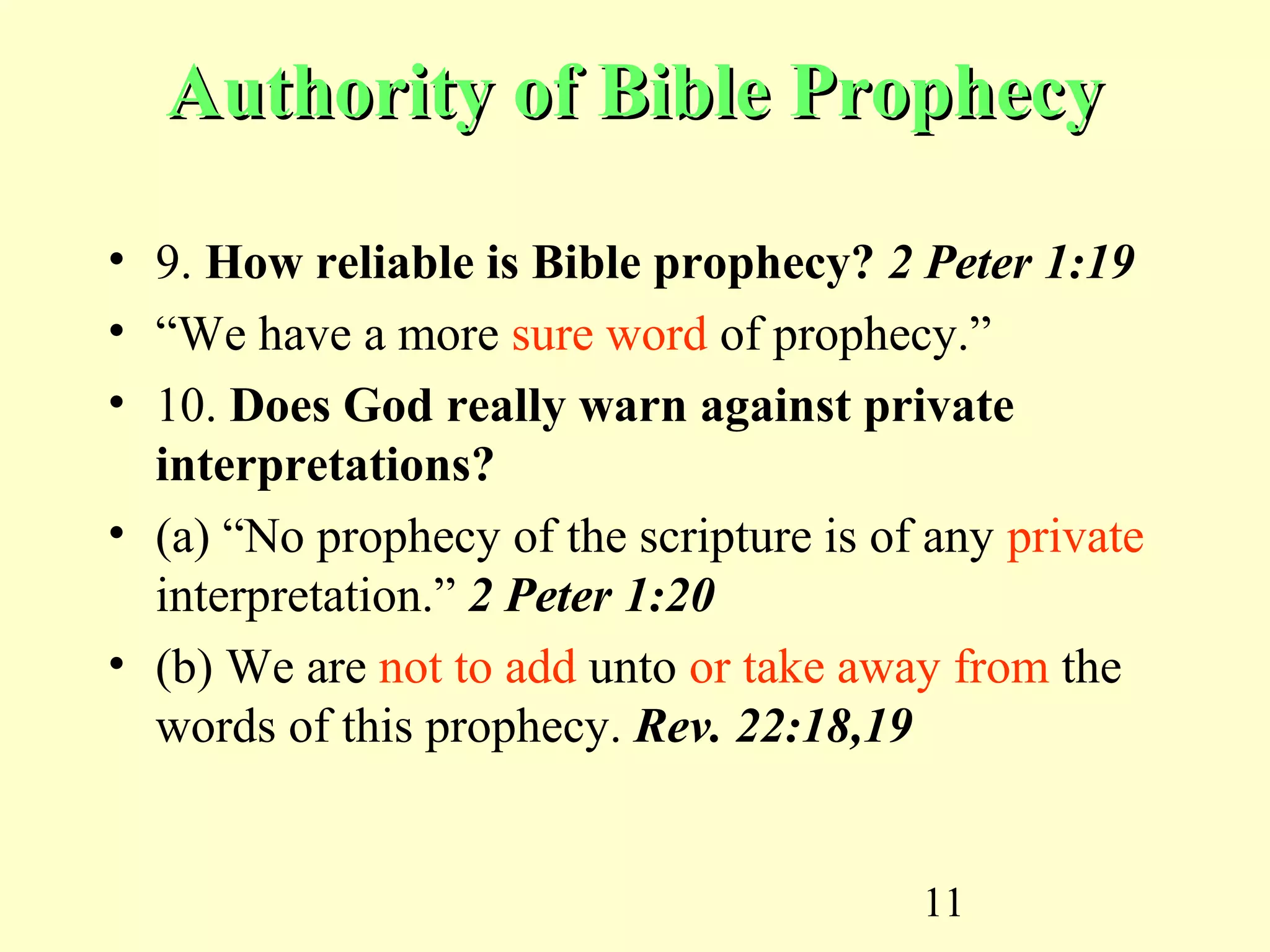 Lesson 1 revelation seminars a bible prophecy adventure | PPT