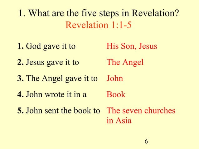 Lesson 1 revelation seminars a bible prophecy adventure | PPT