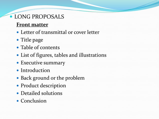14.proposal writing | PPT