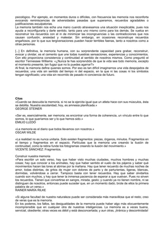 La memoria humana | PDF