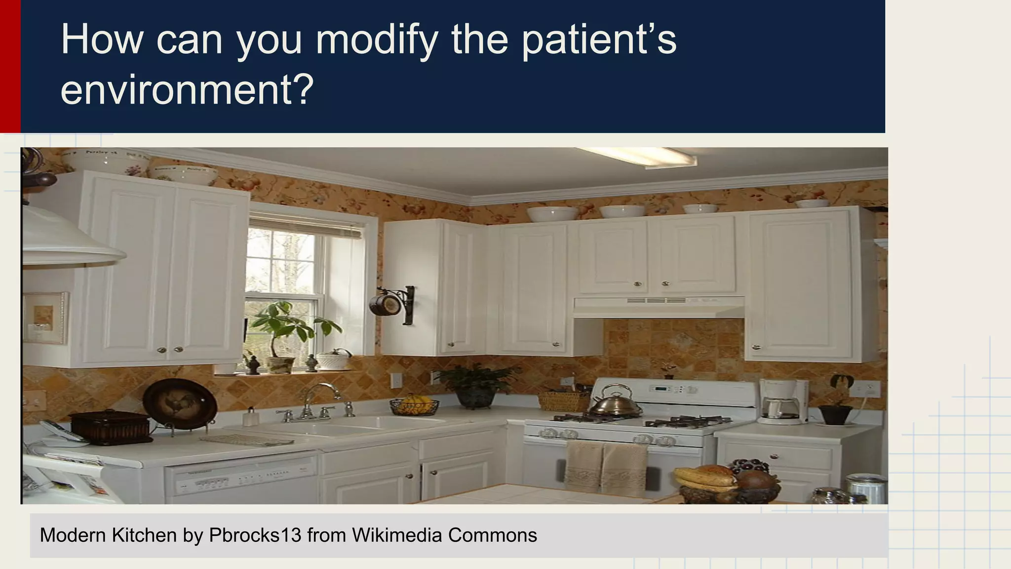 Modifying the environment for a patient with low vision | PDF