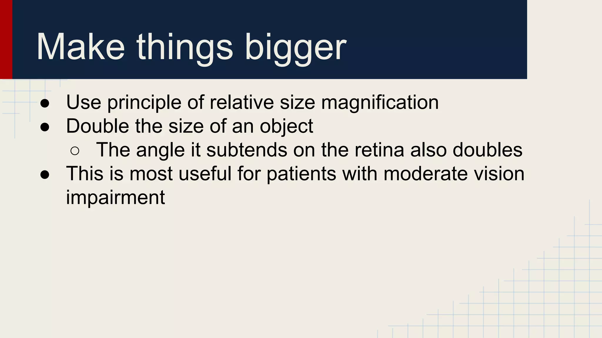 Modifying the environment for a patient with low vision | PDF