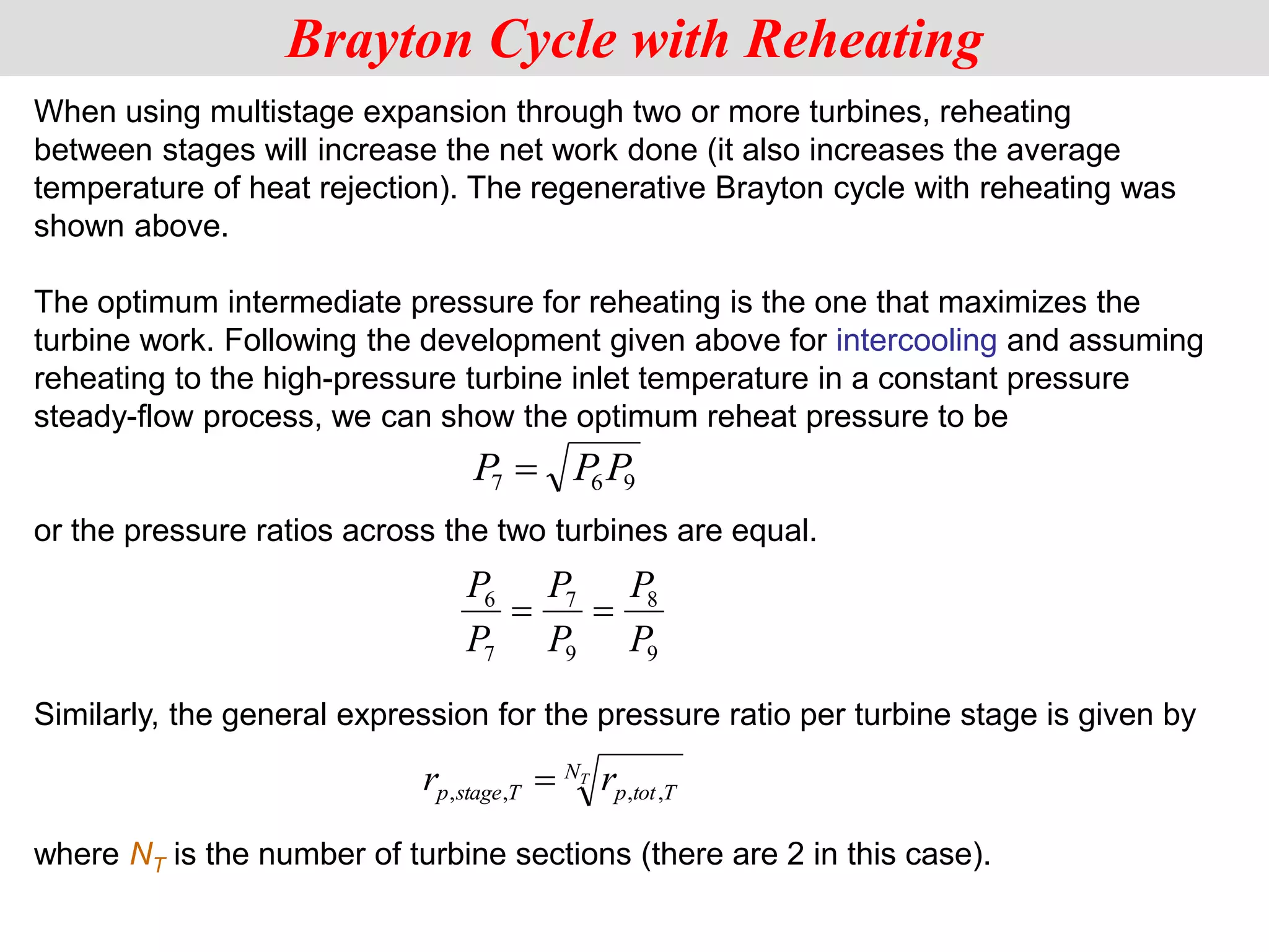 Brayton cycle (Gas Cycle)-Introduction | PPT