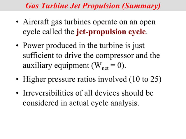 Brayton cycle (Gas Cycle)-Introduction | PPT | Physics | Science
