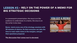 9 Lessons From Jeff Bezos’ ONLY Podcast Appearance | PPT