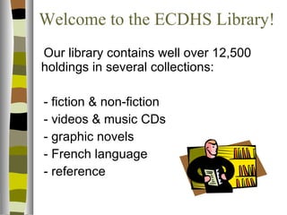 Grade 9 Library Orientation | PPT