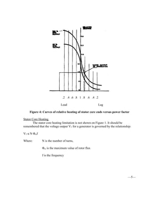 (9) Synchronous Alternator Capability Graph | DOC | Physics | Science