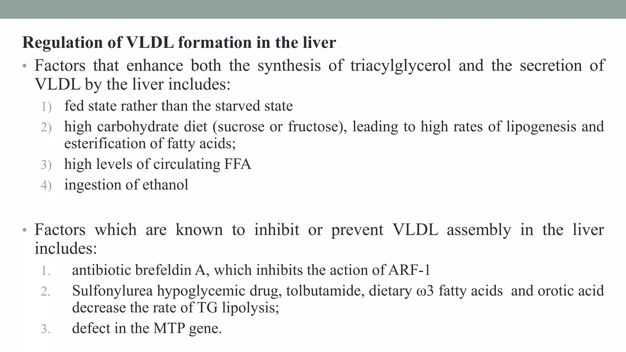 lipoproteins and its metabolism | PPTX