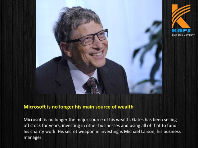 9 little known facts about bill gates | PPT