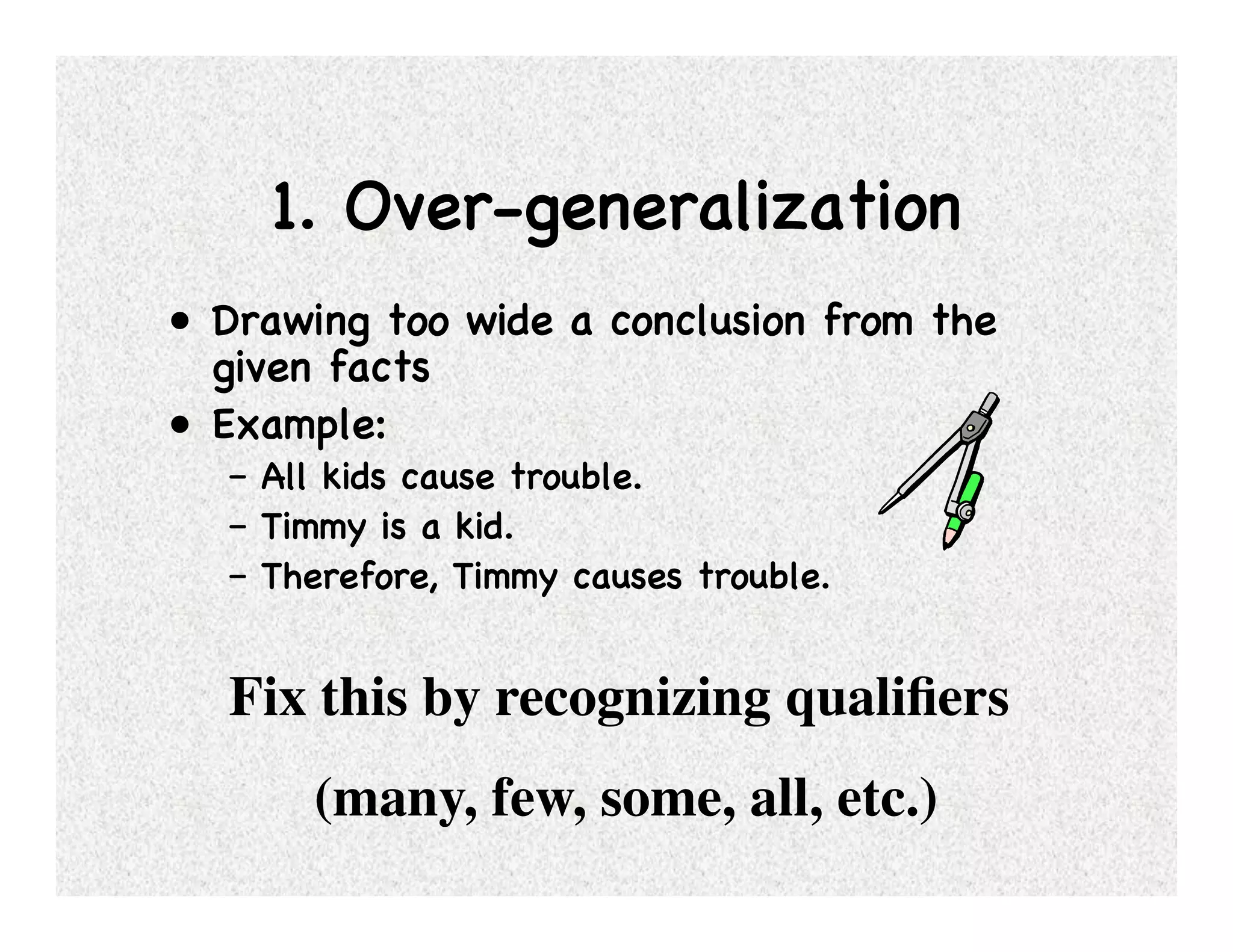 9 Logical Fallacies(Slideshare) | PDF