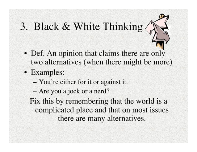 9 Logical Fallacies(Slideshare) | PDF