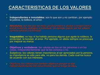 LOS_VALORES | PPT