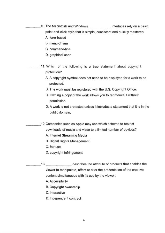 Final Exam Paper | PDF