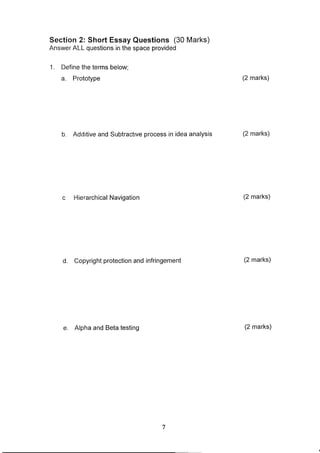 Final Exam Paper | PDF