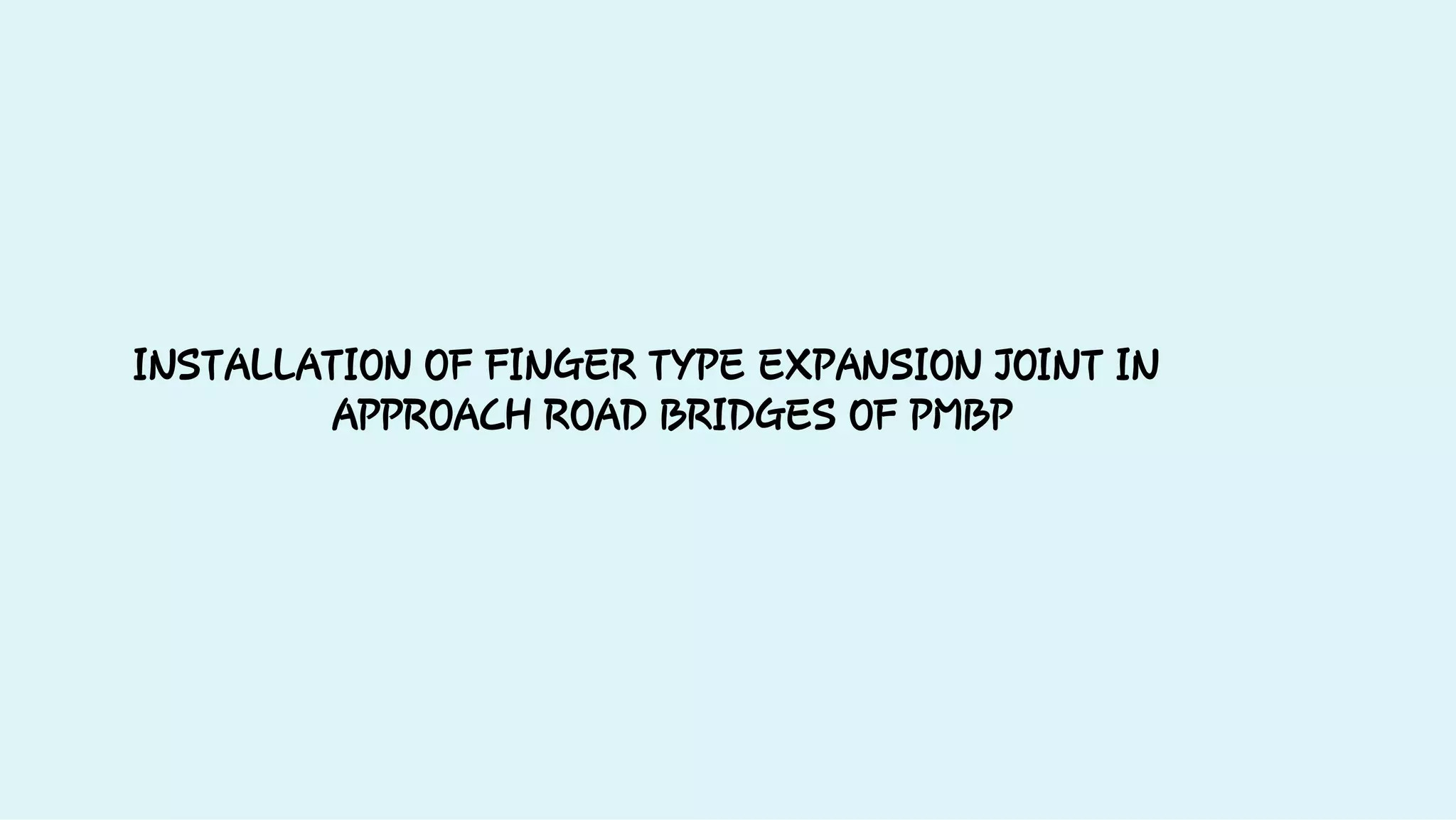 Expansion joints in bridge | PDF