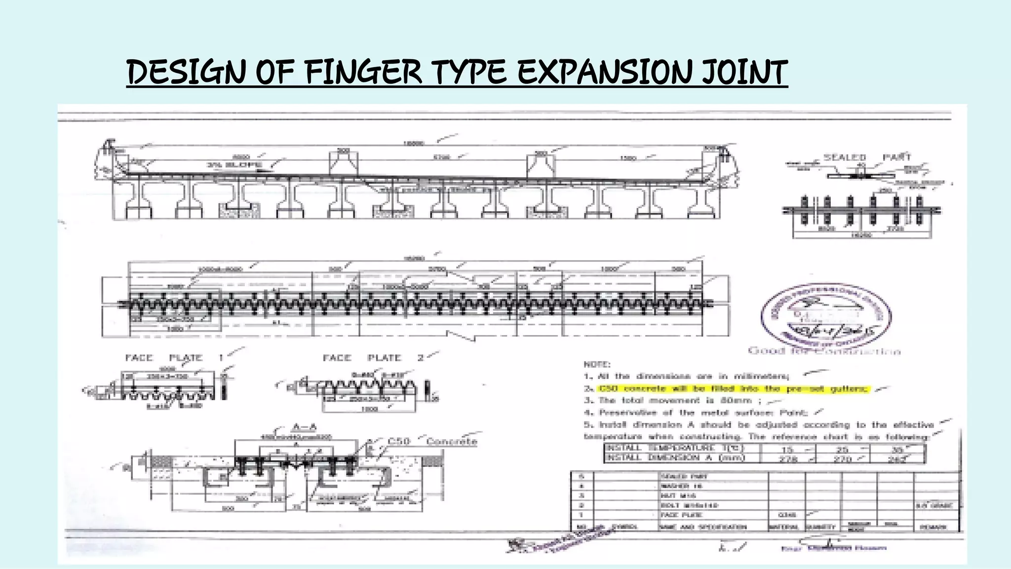 Expansion joints in bridge | PDF