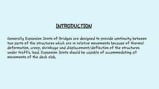Expansion joints in bridge | PDF