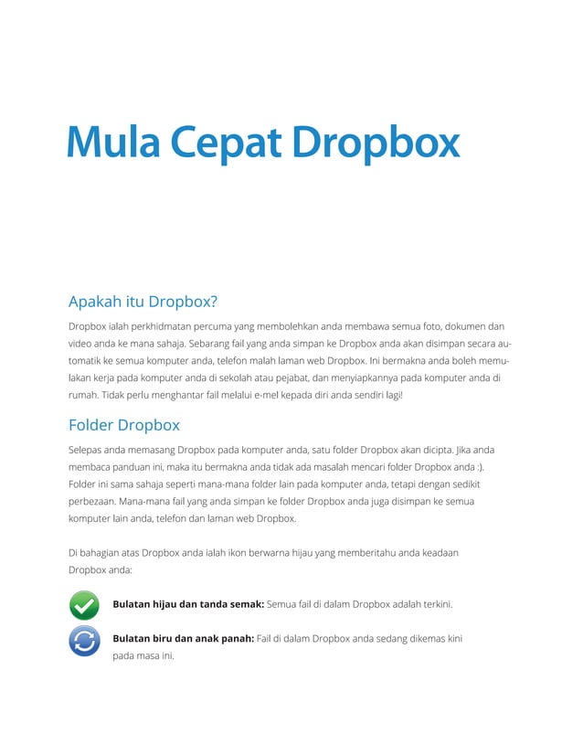 Mula cepat dropbox | PDF