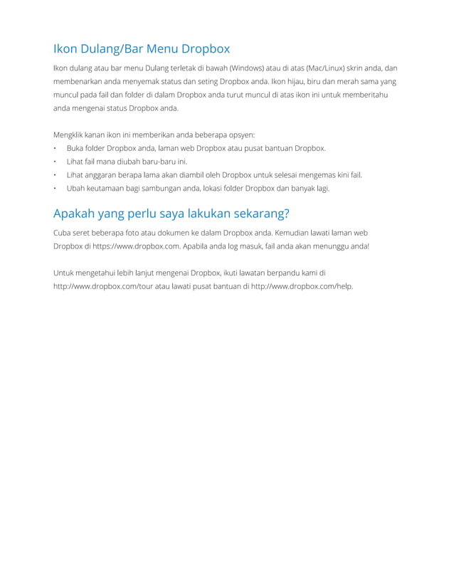 Mula cepat dropbox | PDF