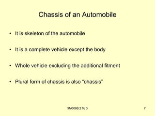9M606B.2 To 3.ppt 3 Rd year diploma automobile notes | PPT