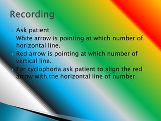 9 maddox wing test.........arya | Eye and Vision Conditions | Diseases ...
