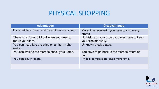 9 main steps used physical and online shopping