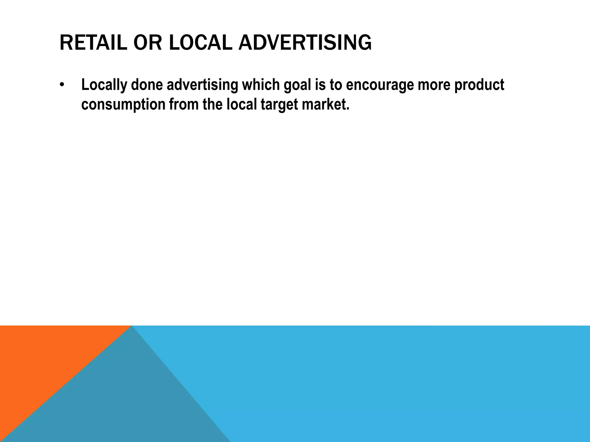 9 Major Types of Advertising | PPT