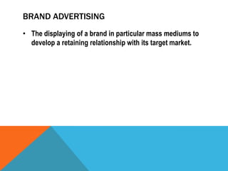 9 Major Types of Advertising | PPT