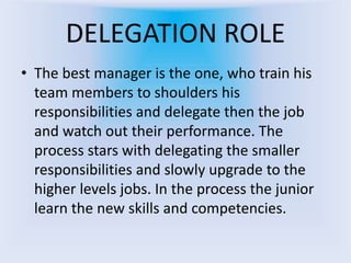 Managerial, supervisor skills | PPT