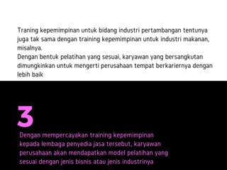 9 manfaat mengikuti leadership training | PPT