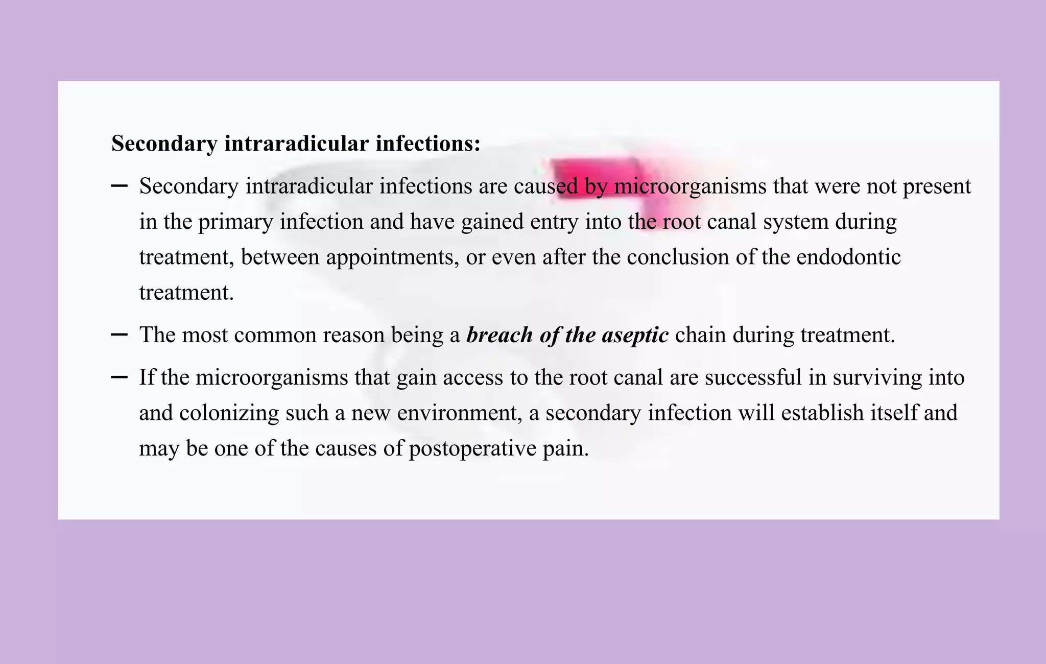 Mangement of endodontic pain | PPTX