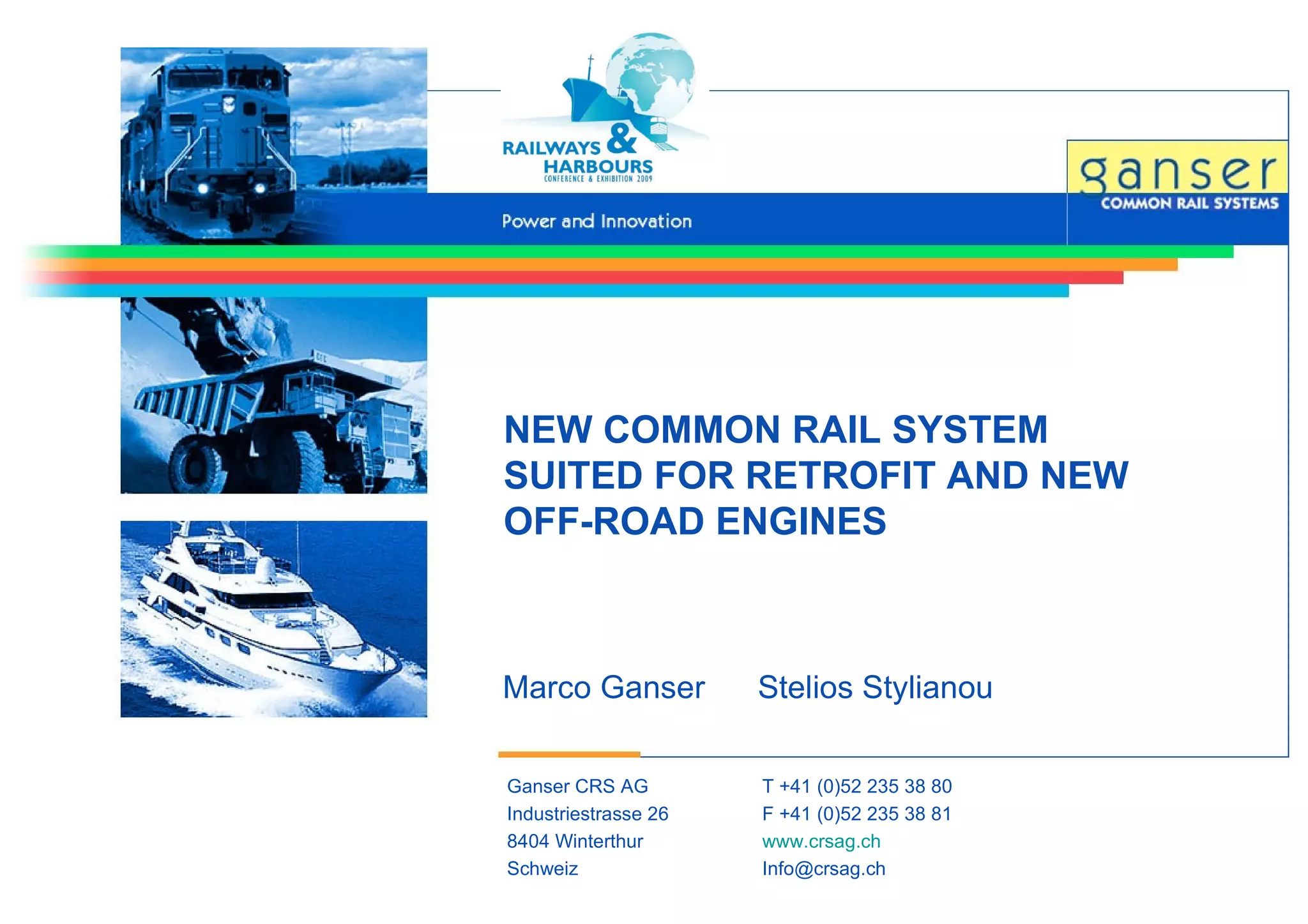 Common Rail System for retrofit and new off-road engines | PPT