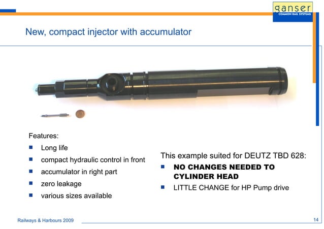 Common Rail System for retrofit and new off-road engines | PPT | Rail ...