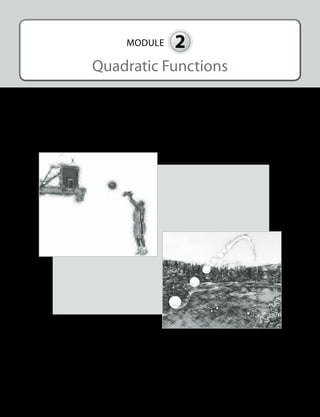 Grade 9: Mathematics Unit 2 Quadratic Functions. | PDF