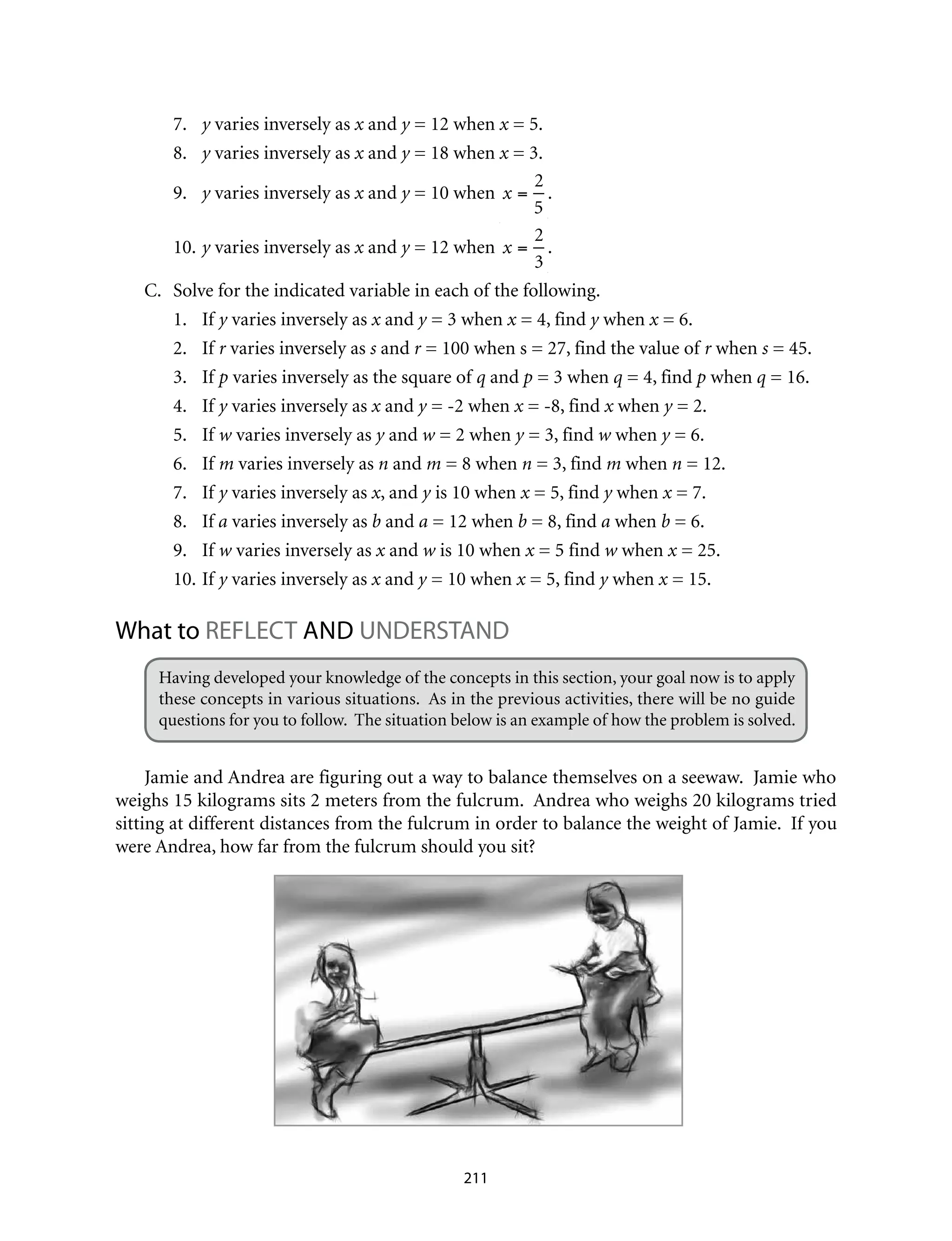 Grade 9: Mathematics Unit 3 Variation | PDF