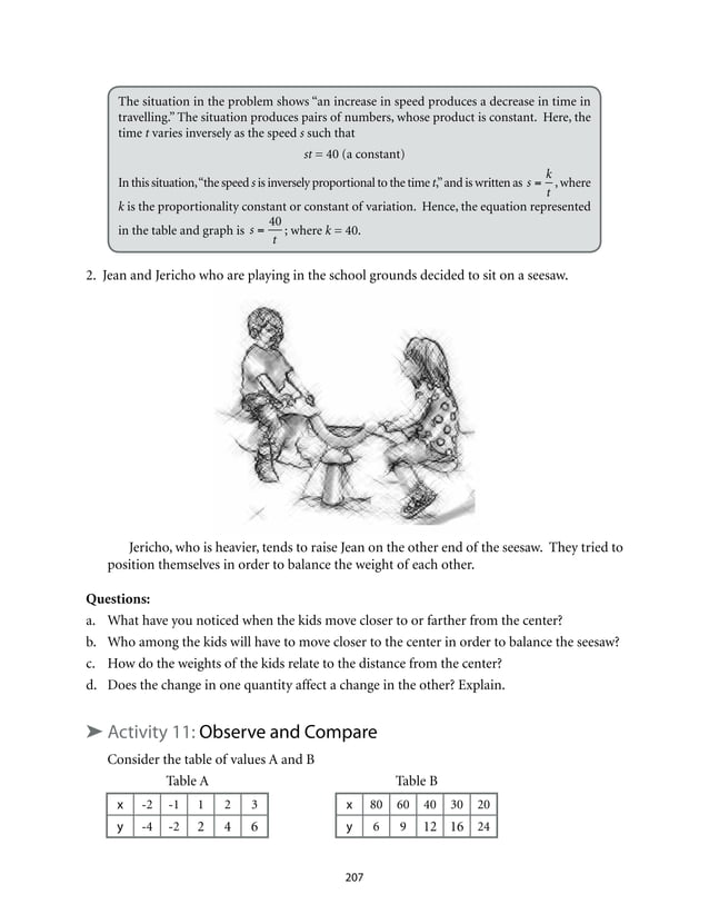 Grade 9: Mathematics Unit 3 Variation | PDF | Educational Assessment ...