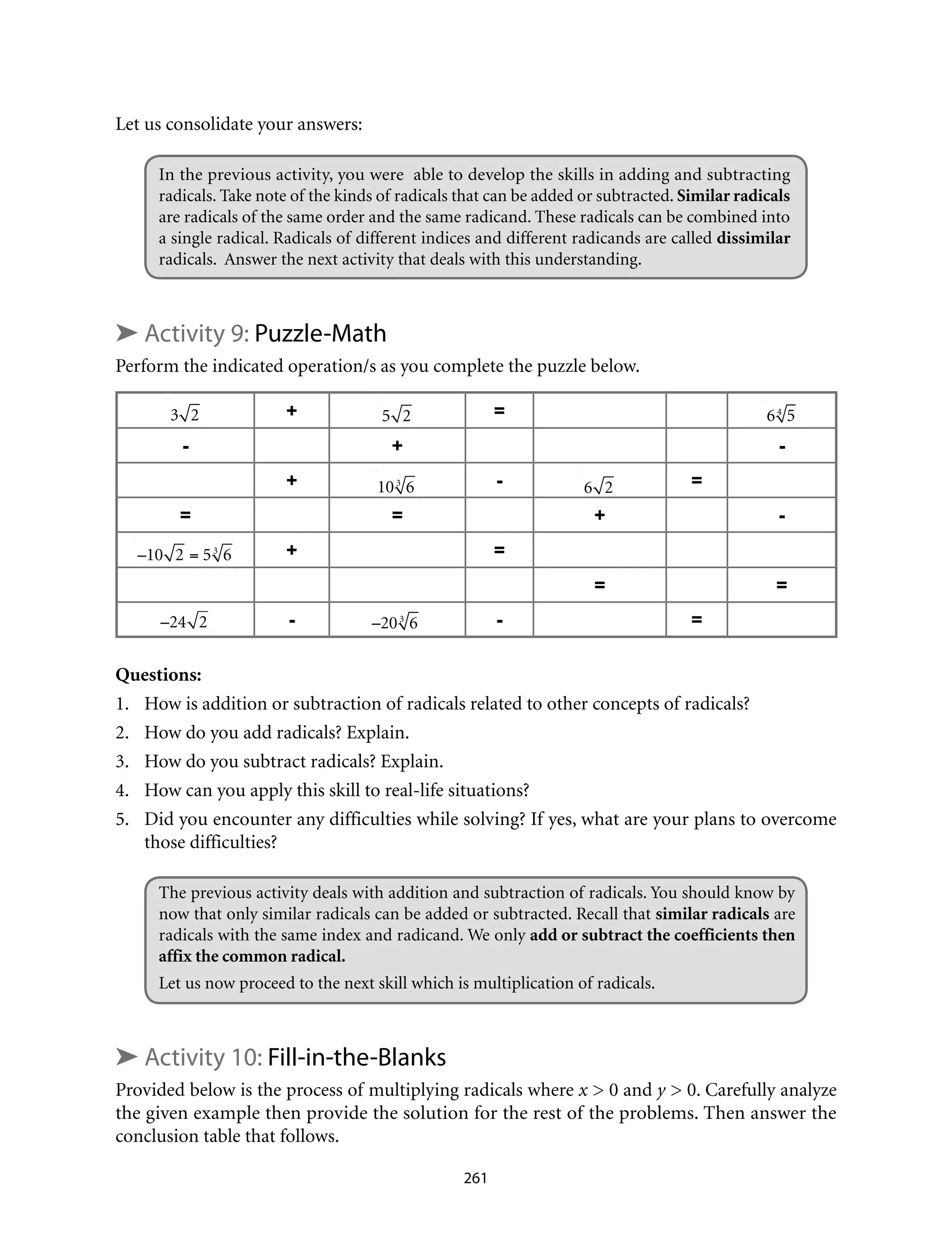 Grade 9: Mathematics Unit 4Zero Exponents, Negative Integral Exponents ...