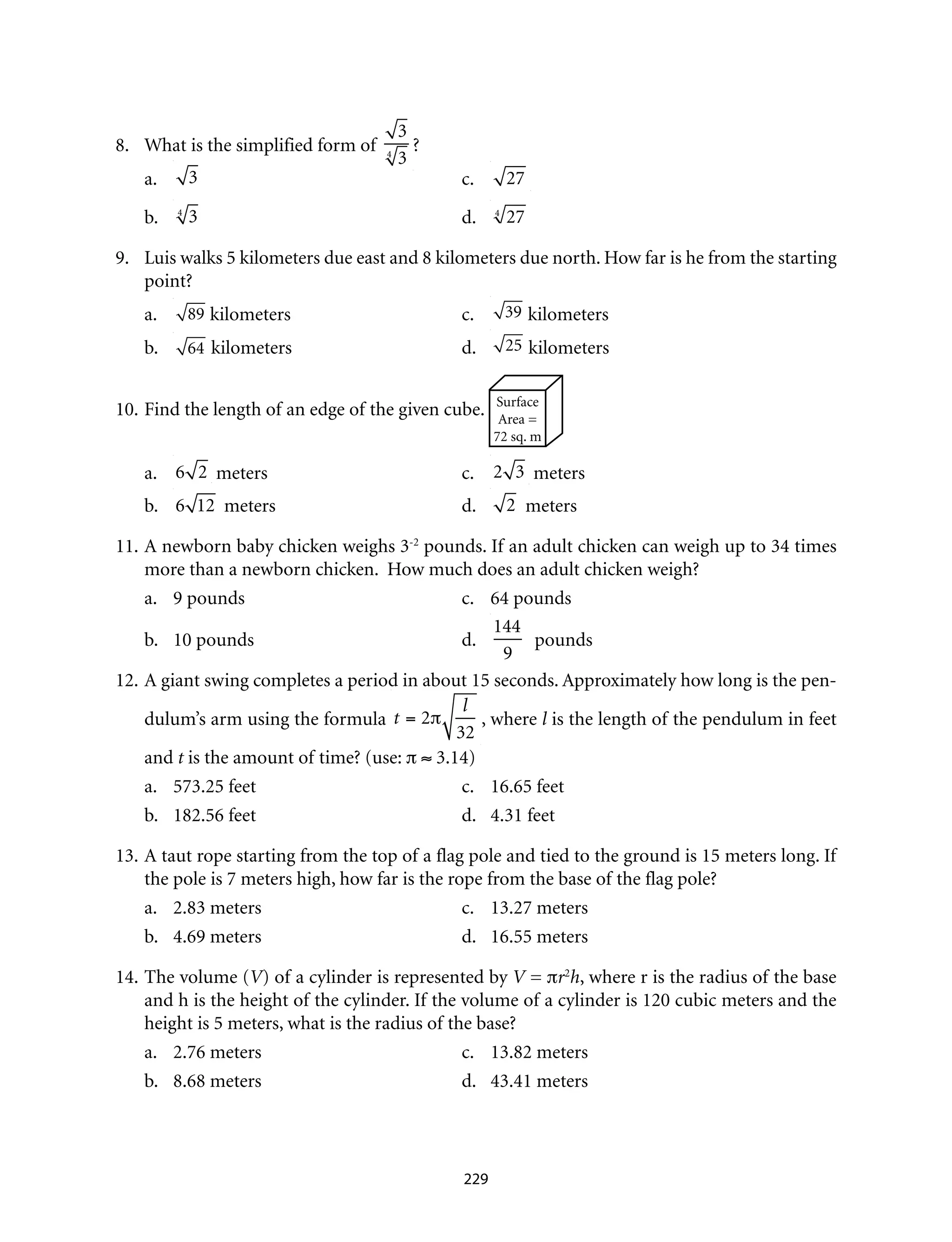 Grade 9: Mathematics Unit 4Zero Exponents, Negative Integral Exponents ...