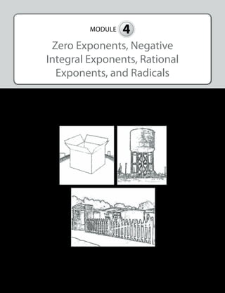 Grade 9: Mathematics Unit 4Zero Exponents, Negative Integral Exponents ...
