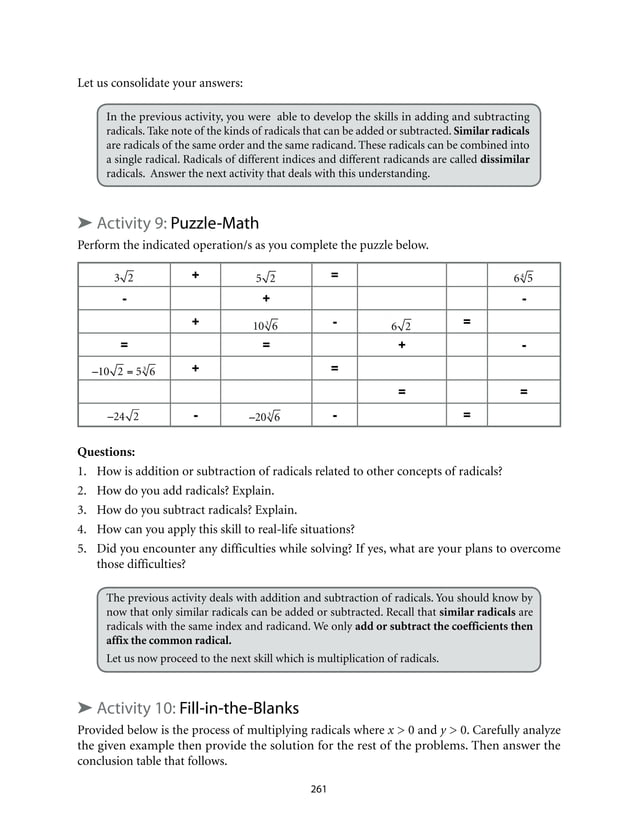 Grade 9: Mathematics Unit 4Zero Exponents, Negative Integral Exponents ...