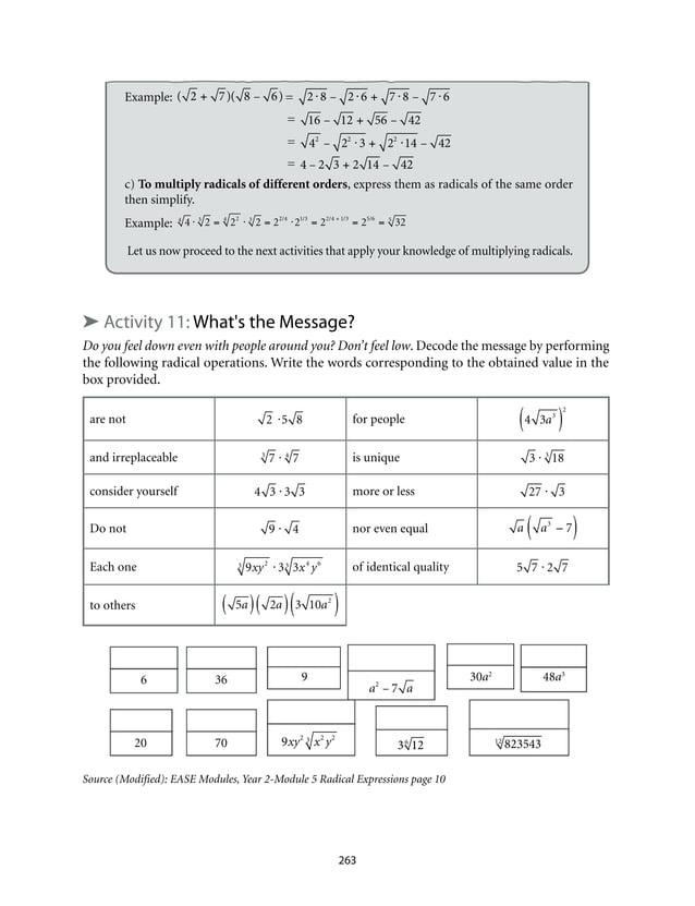 Grade 9: Mathematics Unit 4Zero Exponents, Negative Integral Exponents ...