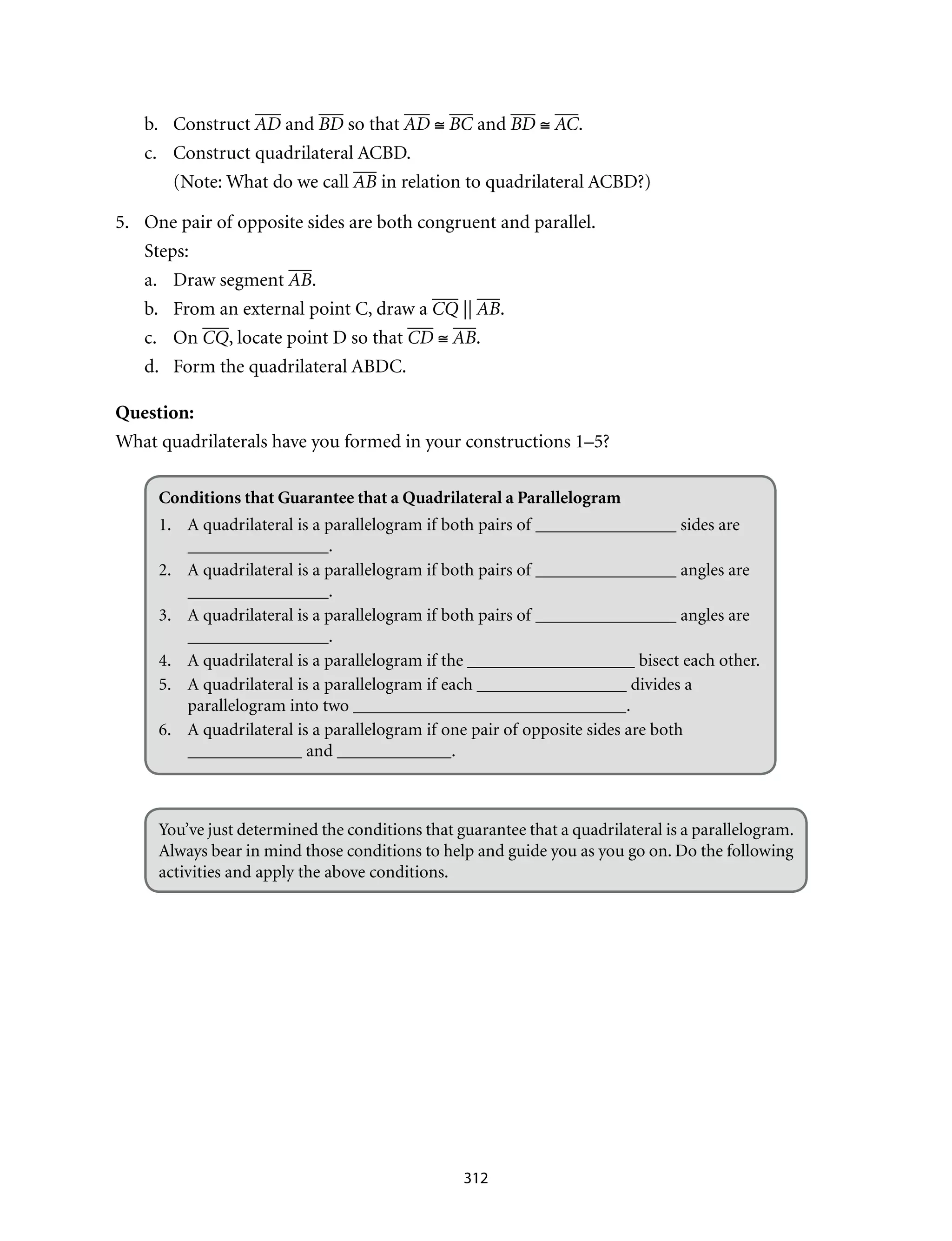 Grade 9 Mathematics Module 5 Quadrilaterals (LM) | PDF