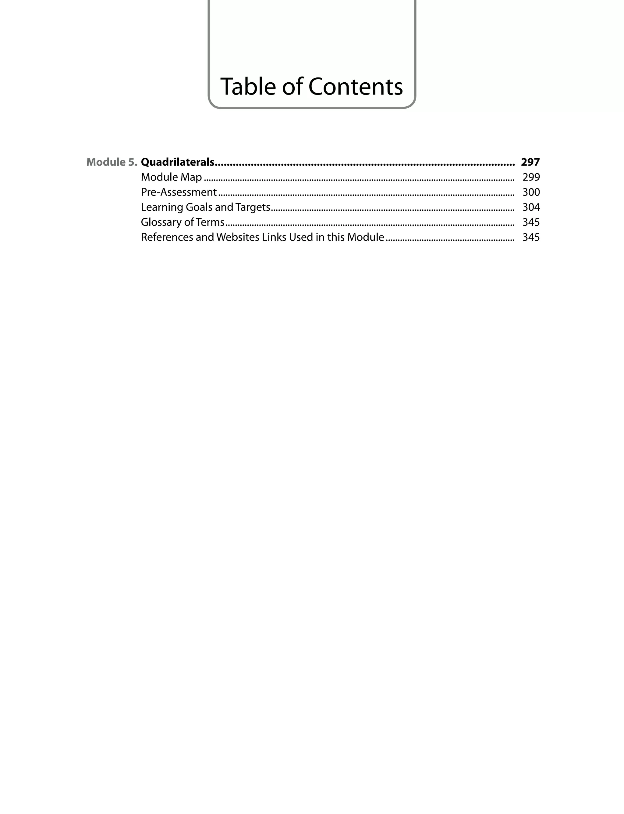 Grade 9 Mathematics Module 5 Quadrilaterals (LM) | PDF