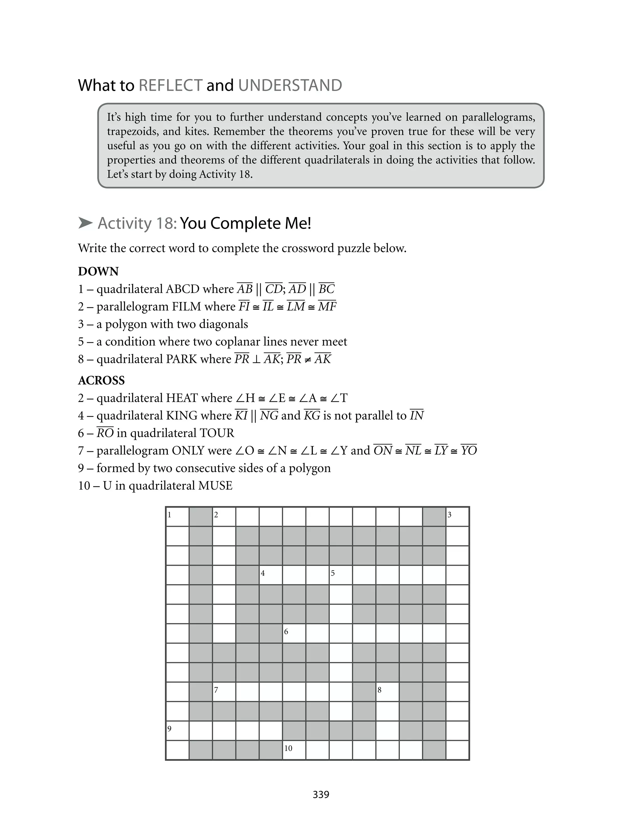 Grade 9 Mathematics Module 5 Quadrilaterals (LM) | PDF | Educational ...