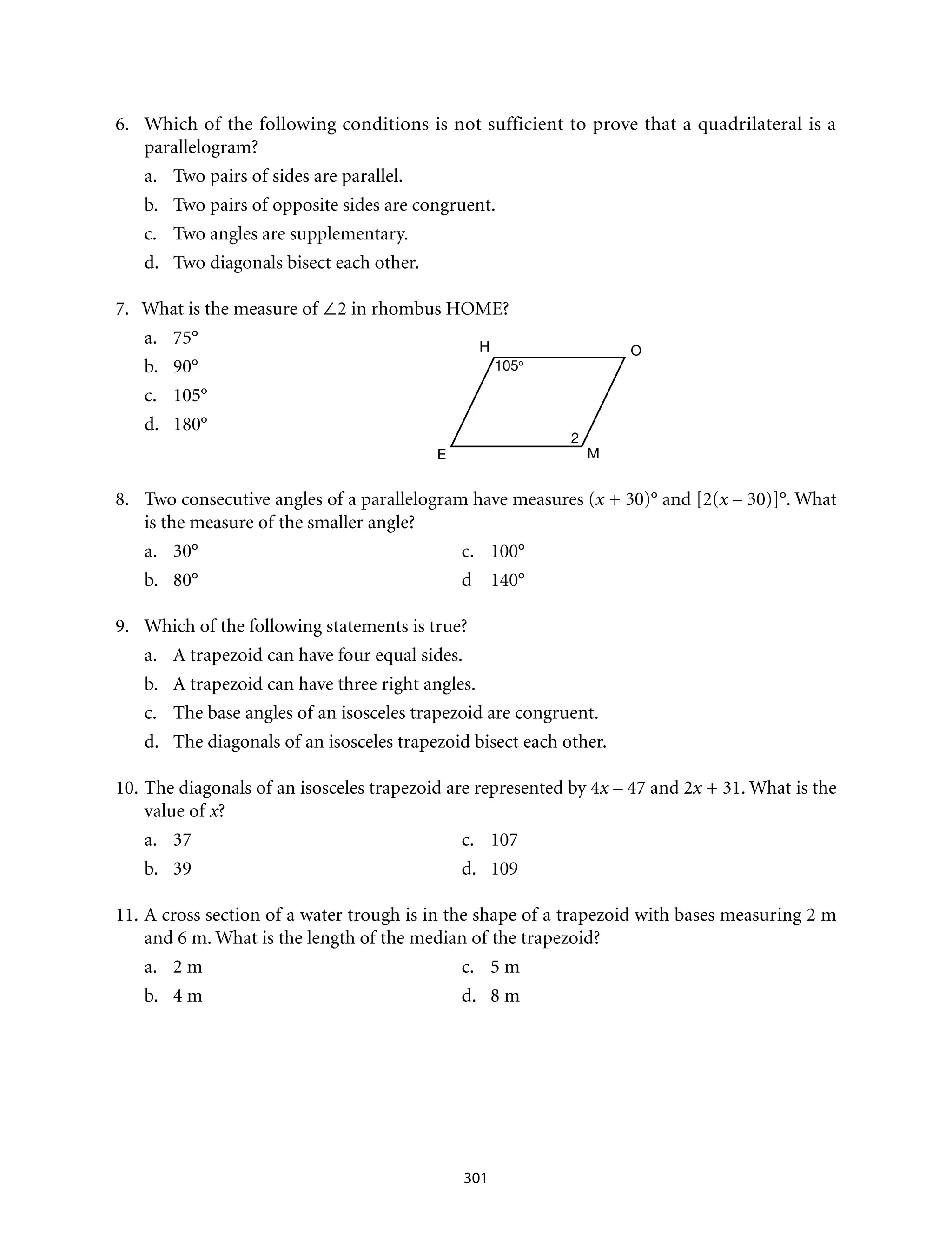 Grade 9 Mathematics Module 5 Quadrilaterals (LM) | PDF