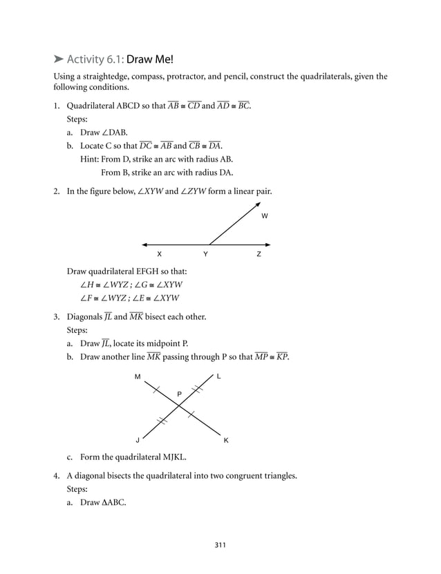 Grade 9 Mathematics Module 5 Quadrilaterals (LM) | PDF | Educational ...