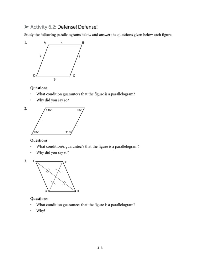 Grade 9 Mathematics Module 5 Quadrilaterals (LM) | PDF | Educational ...